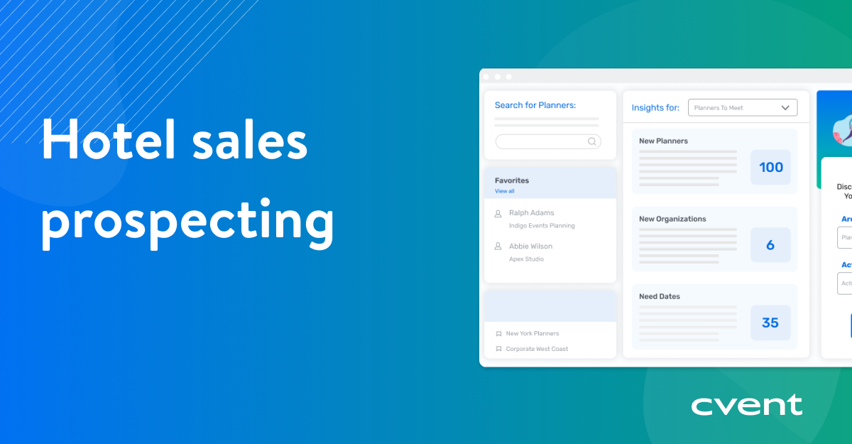 Hotel Sales Prospecting | Cvent