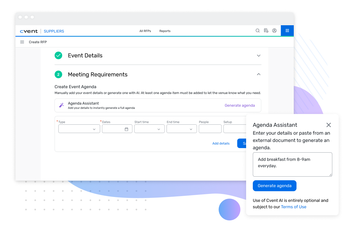 Free Venue Sourcing Tool | Cvent