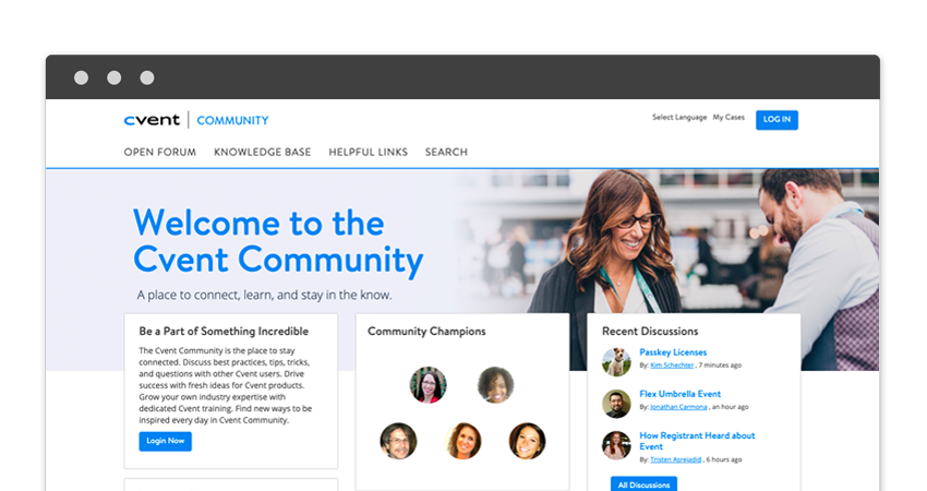 Say Hello to the New Cvent Community | Cvent Blog